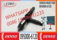 China 100% Genuine Fuel Spray Injector 095000-6120 Hot Sale Common Rail Diesel Engine System Injector 095000-6120 6261-11-3100 for sale