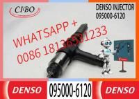 China 100% Genuine Fuel Spray Injector 095000-6120 Hot Sale Common Rail Diesel Engine System Injector 095000-6120 6261-11-3100 for sale