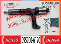 China 100% Genuine Fuel Spray Injector 095000-6120 Hot Sale Common Rail Diesel Engine System Injector 095000-6120 6261-11-3100 for sale