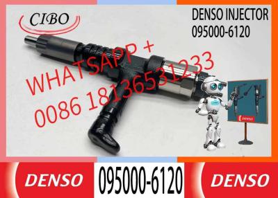 China 100% Genuine Fuel Spray Injector 095000-6120 Hot Sale Common Rail Diesel Engine System Injector 095000-6120 6261-11-3100 for sale