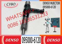 China 100% Genuine Fuel Spray Injector 095000-6120 Hot Sale Common Rail Diesel Engine System Injector 095000-6120 6261-11-3100 for sale