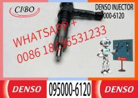 China 100% Genuine Fuel Spray Injector 095000-6120 Hot Sale Common Rail Diesel Engine System Injector 095000-6120 6261-11-3100 for sale