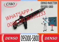 China Fast Dispatch 095000-5800 095000-5801 6C1Q-9K546-AC 6C1Q-9K546-AB diesel Fuel Injector for 4HU, P22DTE, HDI Engine for sale
