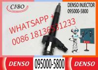 China Fast Dispatch 095000-5800 095000-5801 6C1Q-9K546-AC 6C1Q-9K546-AB diesel Fuel Injector for 4HU, P22DTE, HDI Engine for sale