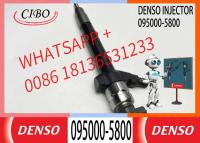 China Fast Dispatch 095000-5800 095000-5801 6C1Q-9K546-AC 6C1Q-9K546-AB diesel Fuel Injector for 4HU, P22DTE, HDI Engine for sale