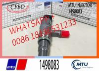 China Auto Spare Parts Accessories MTU Common Rail Injection VTO-G166W48B Diesel Fuel Injector 001010695 1498083 for MTU 4000 ENGINE for sale