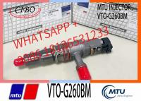 China VTO-B160BW VTO-G260BM VTO-G360BM 0010104351 RX52407500042 VTO-G160BW VTO-G263BD Diesel Engine Parts Fuel Injector For MTU4000.01 for sale
