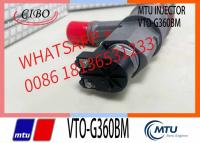 China Diesel Fuel Injector VTO-G360BM Common Rail Injector for MTU 40000.01 Engine Injection Valves Product egory for sale