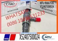 China Remanufactured High Quality Diesel Fuel Common Rail Injector X52407500024 VTO-G266W48B G266W48B for MTU4000 Engine for sale
