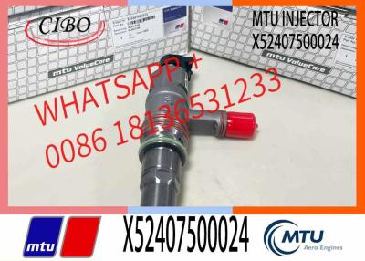 China Remanufactured High Quality Diesel Fuel Common Rail Injector X52407500024 VTO-G266W48B G266W48B for MTU4000 Engine for sale