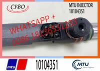 China Diesel Fuel Common Rail Injector VTO-161BD VTO-G204LV51 10104351 RX59407500008 CX59407500008 for MTU S4000 Engines for sale