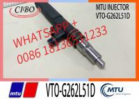 China High Quality EX59407500020 VTO-G262L51D Diesel Fuel Injector for MTU4000 Engine New Technology X59407500020 Fuel Injection Pumps for sale