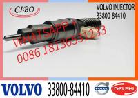 China Common Rail Injector 33800-84400 33800-84410 3380084400 BEBE4C09101 for Hyundai Truck D6CB Diesel Engine for sale