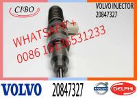 China Construction Machinery Parts Fuel Injector VOE20847327 20847327 for EC360B EC460B Excavator D12D Engine Injectors for sale