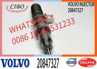 China Construction Machinery Parts Fuel Injector VOE20847327 20847327 for EC360B EC460B Excavator D12D Engine Injectors for sale