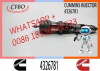 China Diesel Engine Parts Fuel Injector Assembly 4326781 for QSK60 Engine for sale