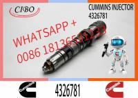 China Diesel Engine Parts Fuel Injector Assembly 4326781 for QSK60 Engine for sale