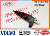 China 22282199 Fuel Engine Injector BEBJ1F06001 BEBJ1F06101 Common Rail Injector for VO LVO for sale