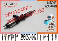 China Hot Sale Denso Fuel Injector 295050-0421 2950500421 Common Rail Injector Sprayer for Engine 3707287 C4.4 Engine for sale