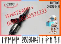 China Hot Sale Denso Fuel Injector 295050-0421 2950500421 Common Rail Injector Sprayer for Engine 3707287 C4.4 Engine for sale