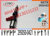 China Hot Sale Denso Fuel Injector 295050-0421 2950500421 Common Rail Injector Sprayer for Engine 3707287 C4.4 Engine for sale