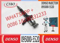 China 2KD 2KD-FTV 23670-0L010 095000-5520 Diesel Engine Parts Fuel Injector Common Rail Injector Assembly for Toyota Hilux Hiace 2.5D for sale