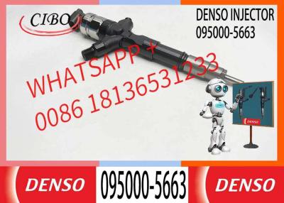 China New Genuine OE 095000-5663 23670-30050 Diesel Engine Common Rail Fuel Injector for Toyota Land Cruiser Prado Hiace Hilux n Rail Fuel Injector 095000-8560 for sale
