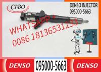 China New Genuine OE 095000-5663 23670-30050 Diesel Engine Common Rail Fuel Injector for Toyota Land Cruiser Prado Hiace Hilux n Rail Fuel Injector 095000-8560 for sale