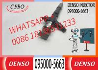 China New Genuine OE 095000-5663 23670-30050 Diesel Engine Common Rail Fuel Injector for Toyota Land Cruiser Prado Hiace Hilux n Rail Fuel Injector 095000-8560 for sale