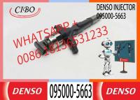China New Genuine OE 095000-5663 23670-30050 Diesel Engine Common Rail Fuel Injector for Toyota Land Cruiser Prado Hiace Hilux n Rail Fuel Injector 095000-8560 for sale