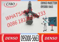 China New Genuine OE 095000-5663 23670-30050 Diesel Engine Common Rail Fuel Injector for Toyota Land Cruiser Prado Hiace Hilux n Rail Fuel Injector 095000-8560 for sale