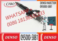 China Engine Repair Kit Set of 4 Common Rail Injector 23670-30050 095000-5881 for 2KD for VIGO for Toyota for Denso for sale