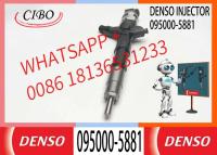 China Engine Repair Kit Set of 4 Common Rail Injector 23670-30050 095000-5881 for 2KD for VIGO for Toyota for Denso for sale