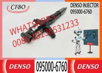 China Diesel Fuel Injector 095000-6760 095000-6761 Common Rail Injection Valves 23670-30140 for Toyota Hilux for sale