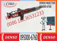 China Diesel Fuel Injector 095000-6760 095000-6761 Common Rail Injection Valves 23670-30140 for Toyota Hilux for sale