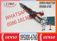 China Diesel Fuel Injector 095000-6760 095000-6761 Common Rail Injection Valves 23670-30140 for Toyota Hilux for sale