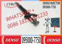 China Common Rail Injector 095000-7750 23670-39276 Diesel Fuel Injector for Denso Toyota Hilux Hiace for sale