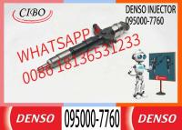 China 095000-7760 common rail injector is suitable for Denso and Toyota models 23670-30300 and 23670-0L010 for sale
