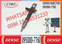 China 095000-7760 common rail injector is suitable for Denso and Toyota models 23670-30300 and 23670-0L010 for sale