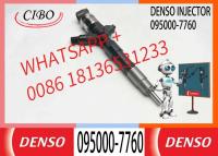 China 095000-7760 common rail injector is suitable for Denso and Toyota models 23670-30300 and 23670-0L010 for sale