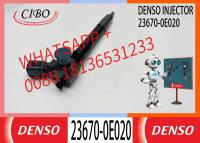 China High quality new diesel common rail injector 23670-0E010 23670-0E020 23670-0E060 for Toyota Hilux for sale