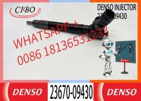 China High Performance Diesel Common Rail Fuel Injector 23670-0E020 23670-09430 23670-11020 for sale
