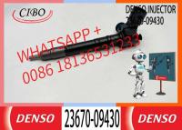 China High Performance Diesel Common Rail Fuel Injector 23670-0E020 23670-09430 23670-11020 for sale