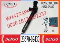 China High Performance Diesel Common Rail Fuel Injector 23670-0E020 23670-09430 23670-11020 for sale