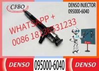 China Hot Common Rail Fuel Injector 095000-6040 Diesel Injector for DENSO 23670-0R020 Hot Sale for sale