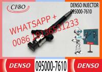 China Original Brand New Common Rail Diesel Fuel Injector 095000-7640 095000-6230 23670-0R170 Made of Steel for sale