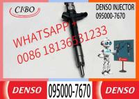 China Common Rail Injection Valve 23670-09280 Diesel Fuel Injector 095000-7670 Fuel Injector for Toyota for sale