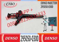 China DEN-SO Common Rail Diesel Fuel Injector 295050-0300 16600-5X00A for Nissan YD25DDTi 2.5T Navara D40 Frontier D40 Pathfinder R51 for sale