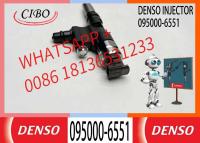 China Common Rail Injector 095000-6550 095000-6551 23670-E0190 23670-78140 for Dyna N04C for sale