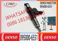 China Common Rail Injector 095000-6550 095000-6551 23670-E0190 23670-78140 for Dyna N04C for sale